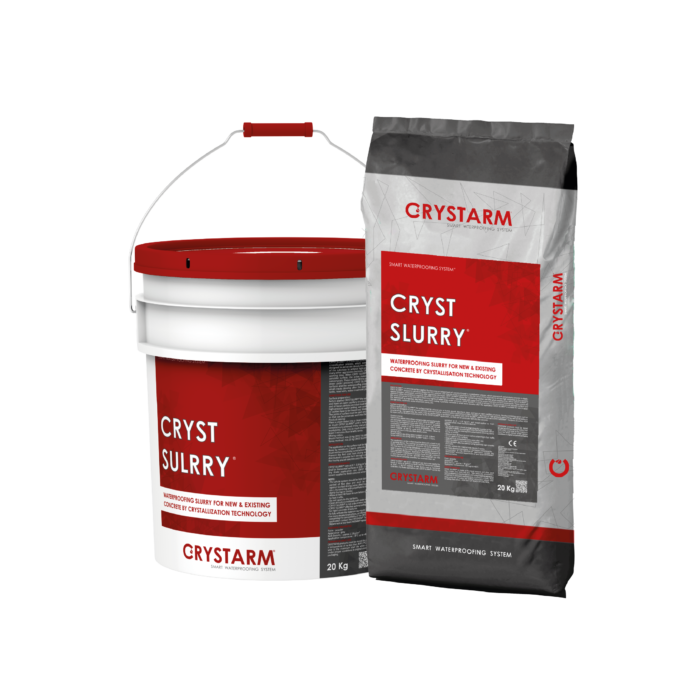 CRYST SLURRY - CRYSTARM | THE SMART WATERPROOFING SYSTEM CRYST SLURRY - CRYSTARM | THE SMART WATERPROOFING SYSTEM
